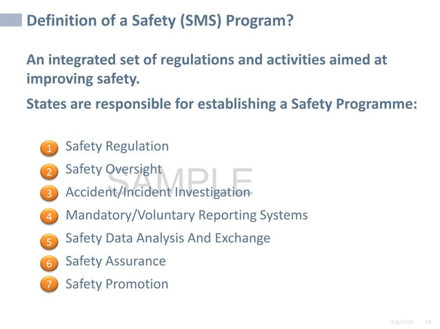 Aviation Operations Safety Management System | PDF