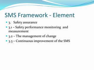 Safety Management System framework | PPTX