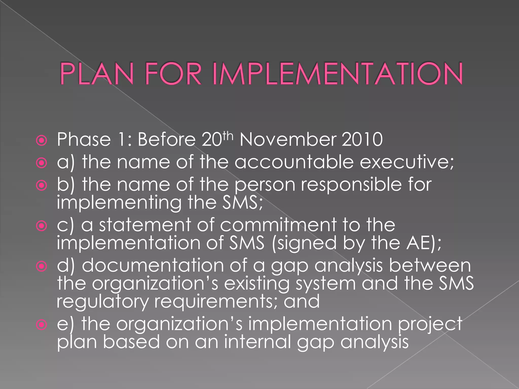 Safety management system introduction | PPTX
