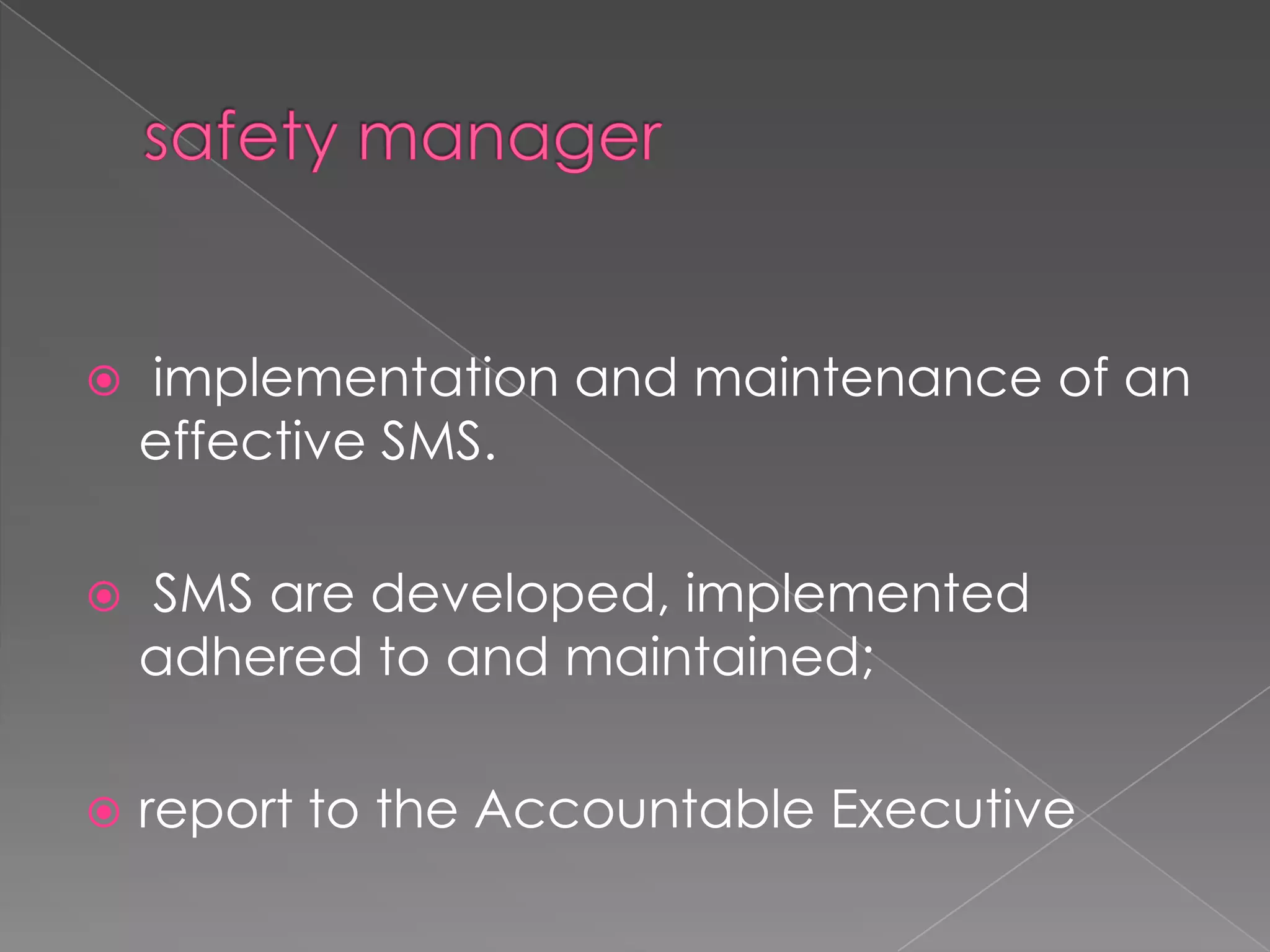 Safety management system introduction | PPTX