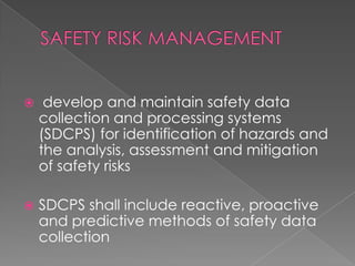 Safety management system introduction | PPTX