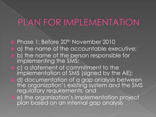 Safety management system introduction | PPTX