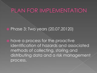 Safety management system introduction | PPTX