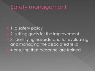 Safety management system introduction | PPTX