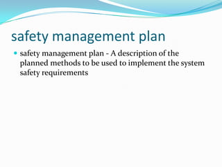 Safety management system phase ii | PPTX