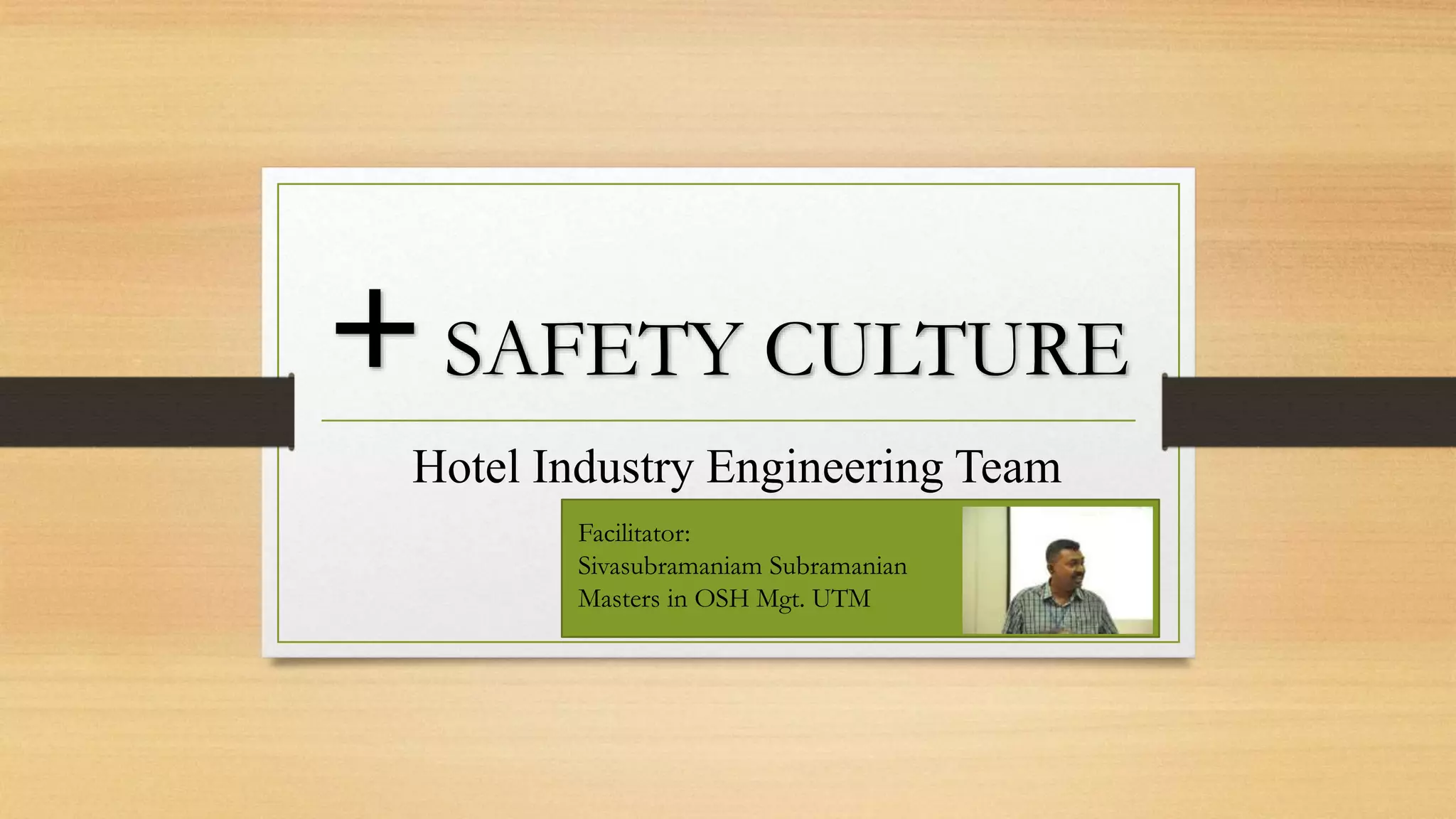 Safety Management System for Hotel Engineering Department.pptx