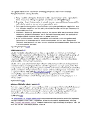 Safety management systems | DOCX