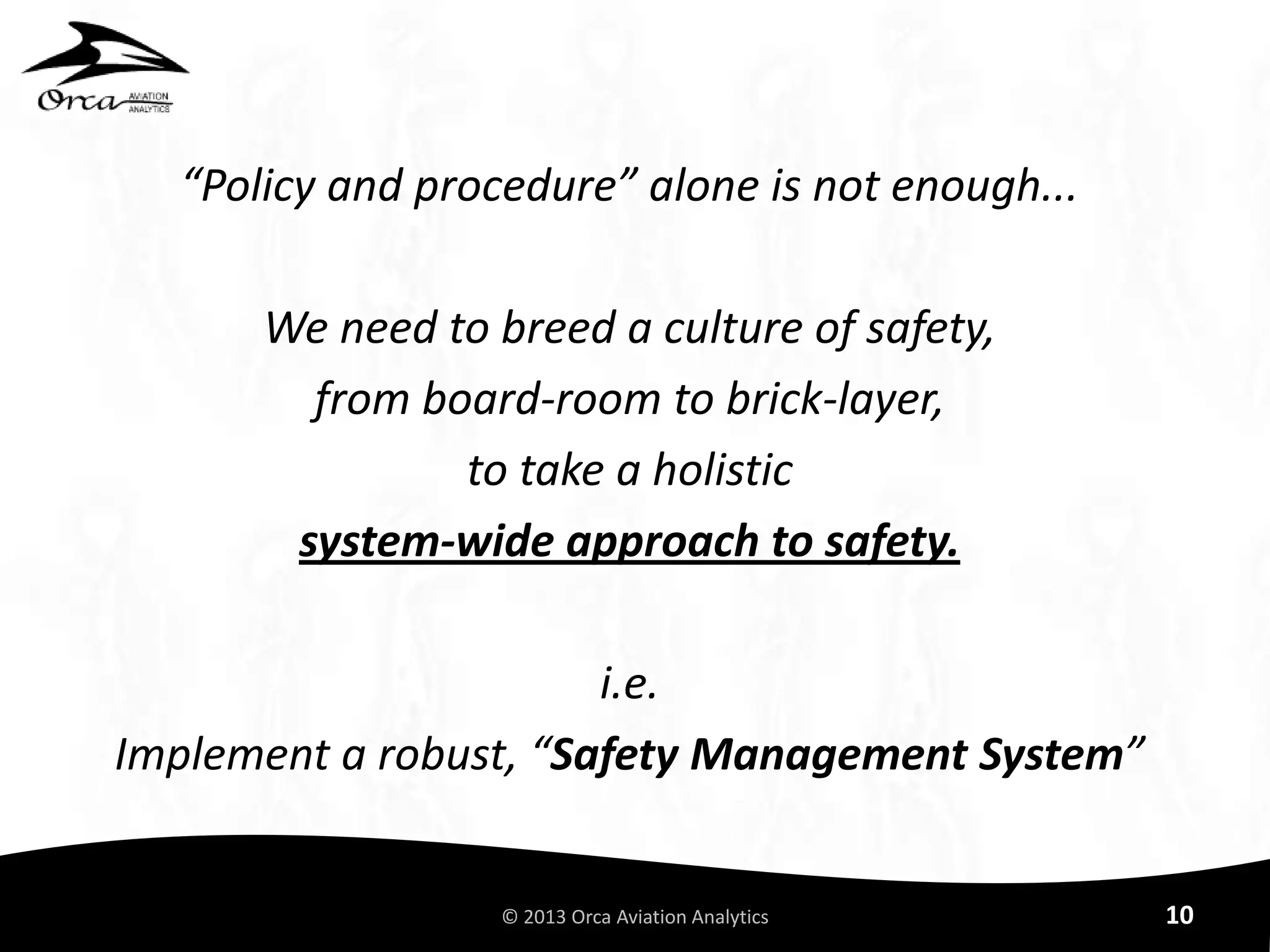 Safety Management Systems - Discourse on safety in the Sri Lankan ...