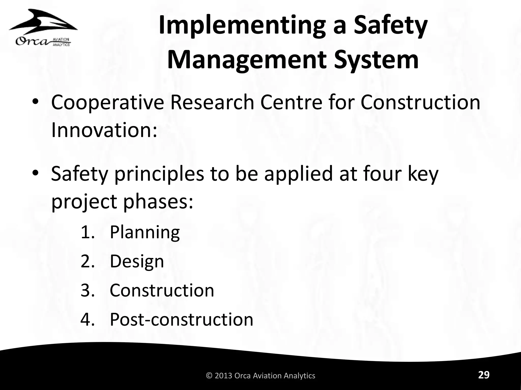 Safety Management Systems - Discourse on safety in the Sri Lankan ...