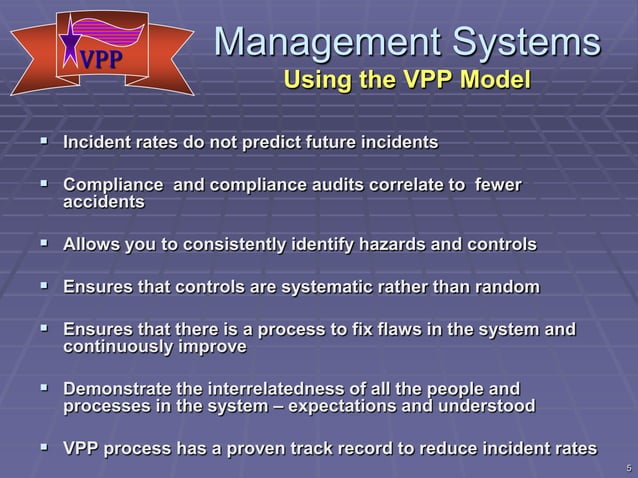 Safety Management Systems Process Vs Tradition | PPT