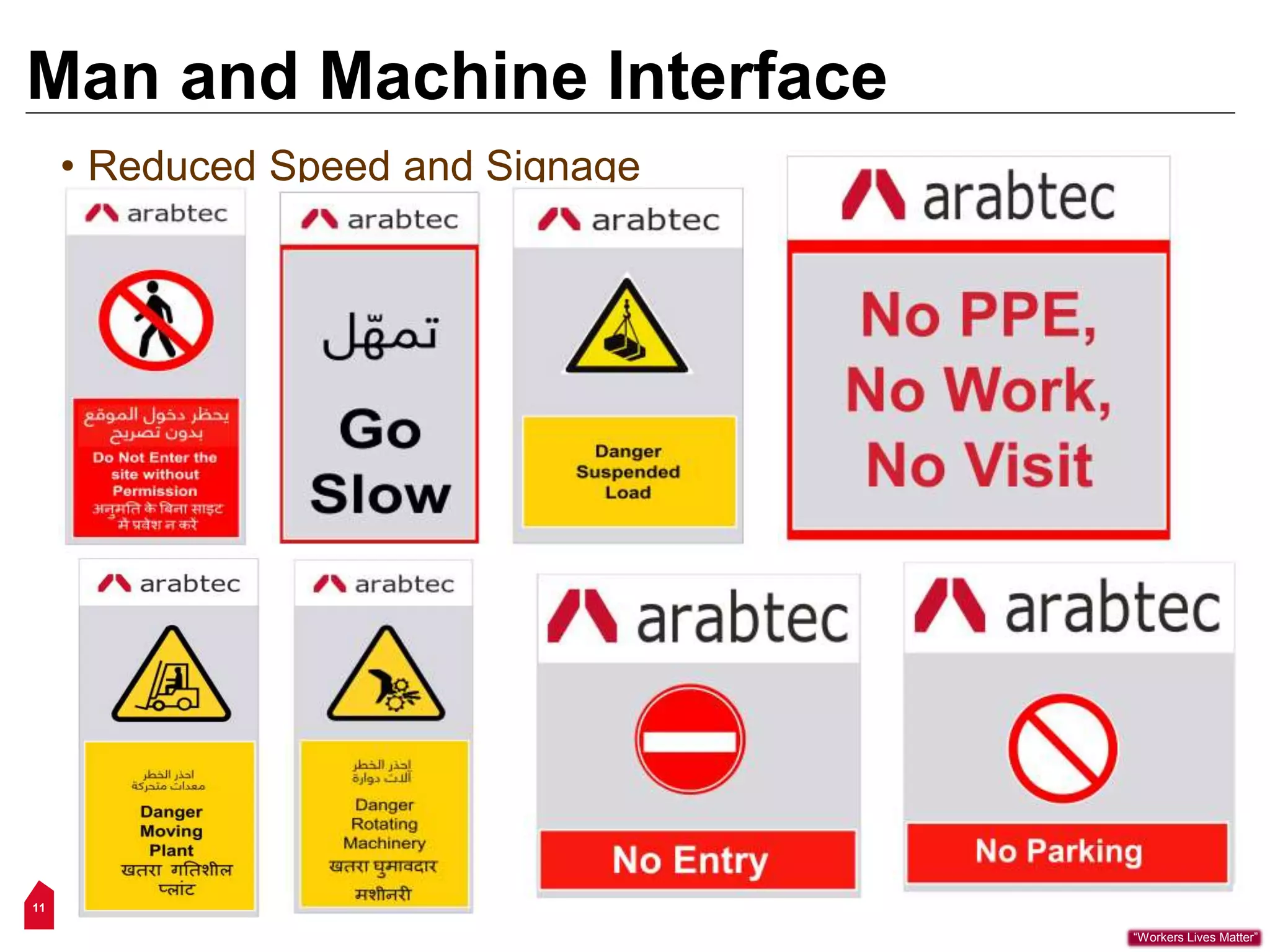 Safety man and machine presentation | PPTX