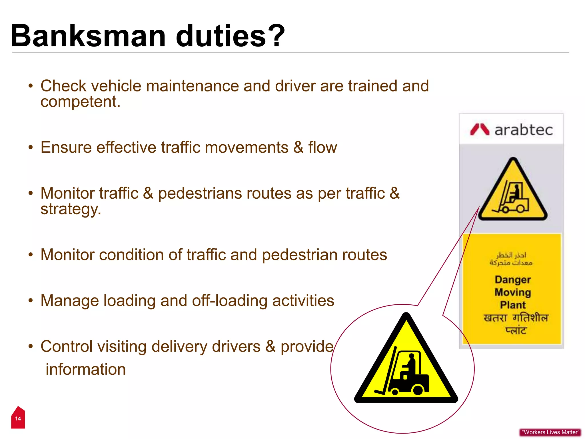 Safety man and machine presentation | PPTX