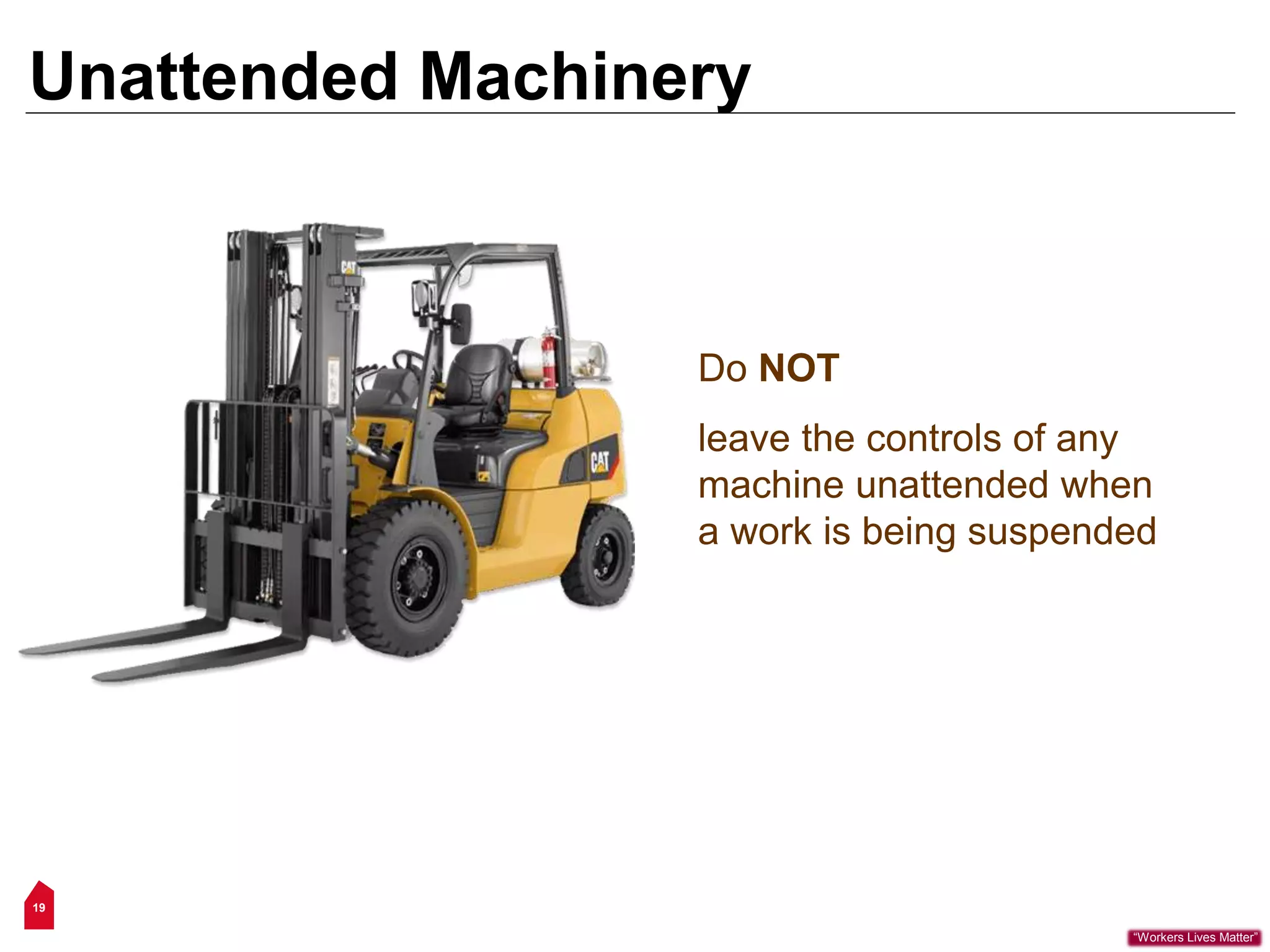 Safety man and machine presentation | PPTX