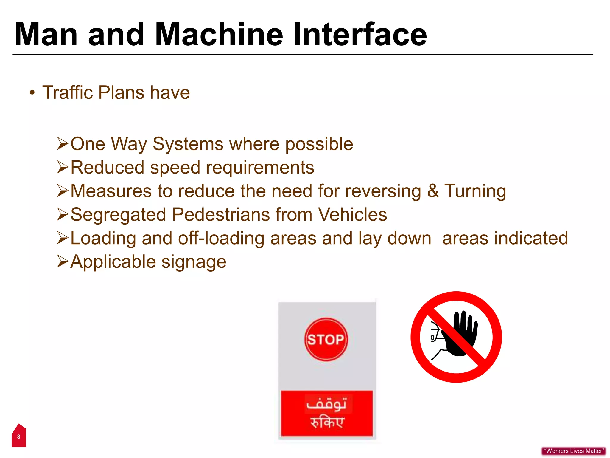 Safety man and machine presentation | PPTX