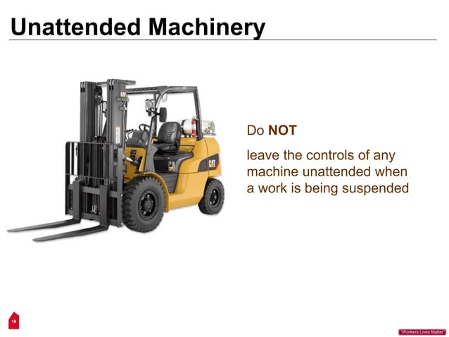 Safety man and machine presentation | PPTX | Commercial Trucks | Auto ...