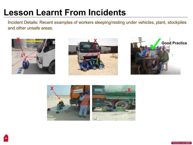 Safety man and machine presentation | PPTX | Commercial Trucks | Auto ...