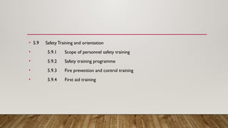 SAFETY MANUAL.Outline to prepare better safety manual | PPTX