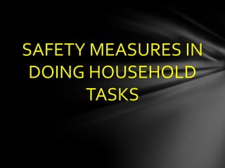 Safety measures | PPTX