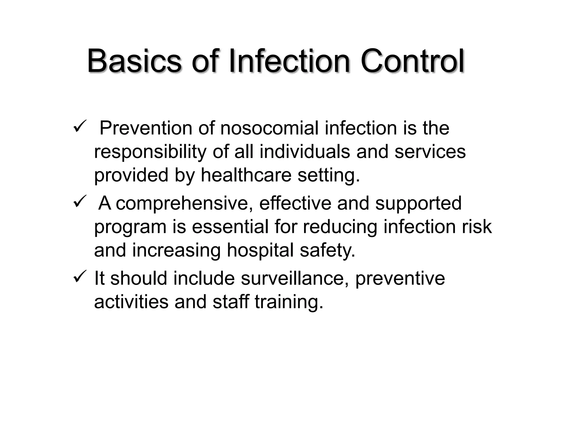 Safety measures and infection control | PPT