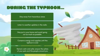 Safety Measures before, during, and after a Typhoon - Performance Task ...