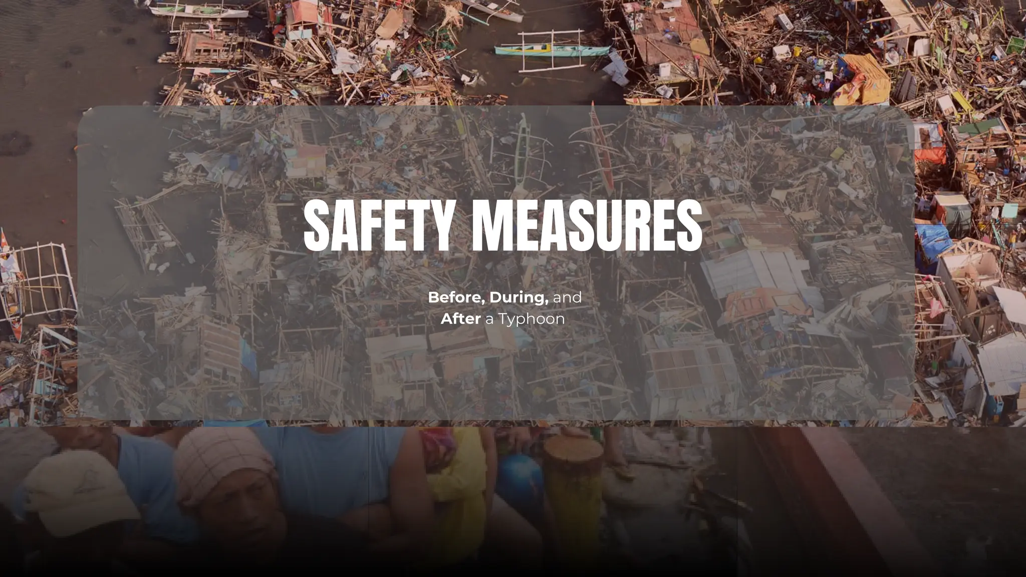 Safety Measures before, during, and after a Typhoon - Performance Task ...