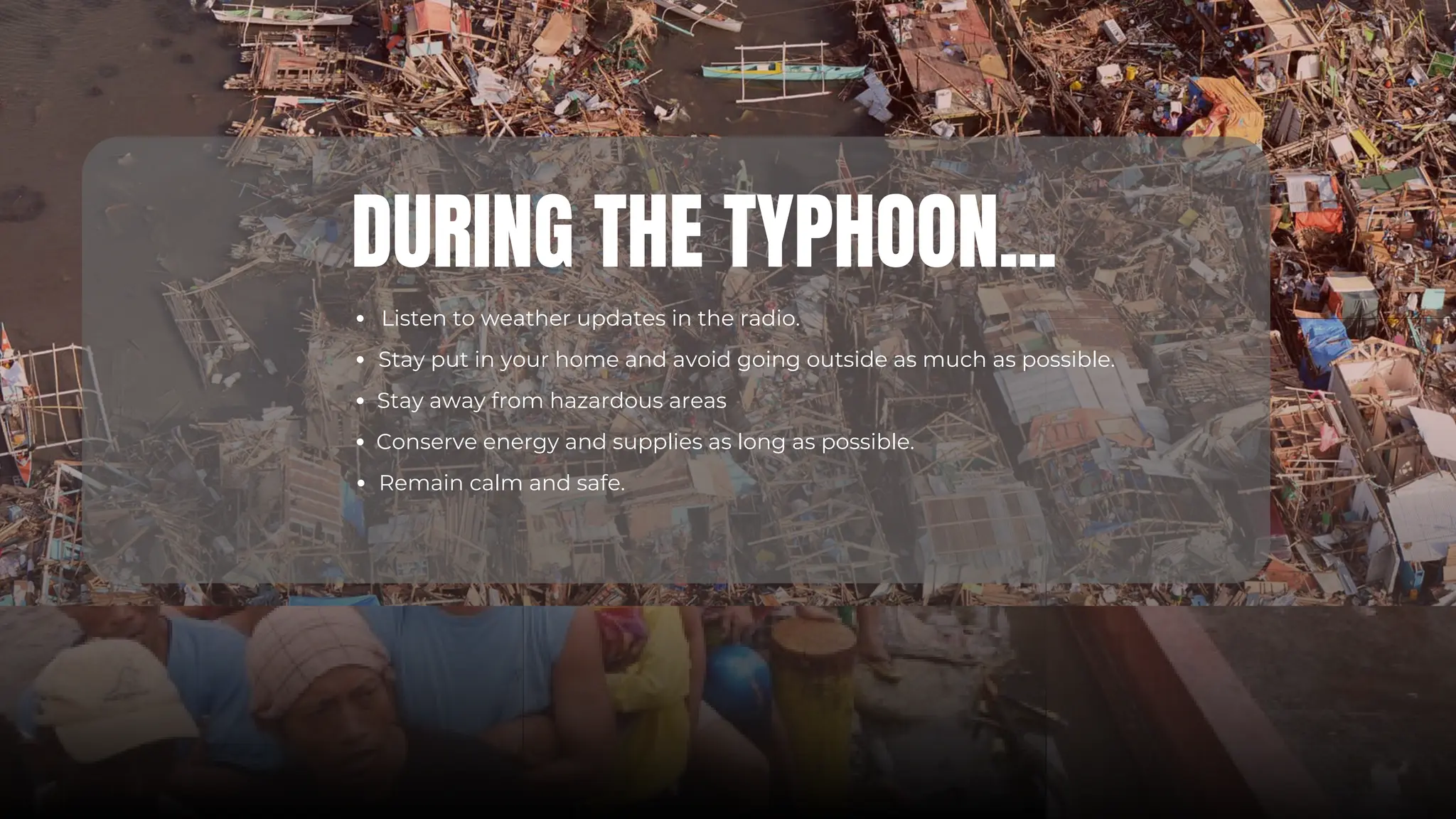 Safety Measures before, during, and after a Typhoon - Performance Task ...