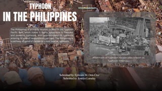 Safety Measures before, during, and after a Typhoon - Performance Task ...