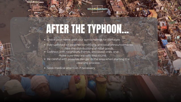 Safety Measures before, during, and after a Typhoon - Performance Task ...