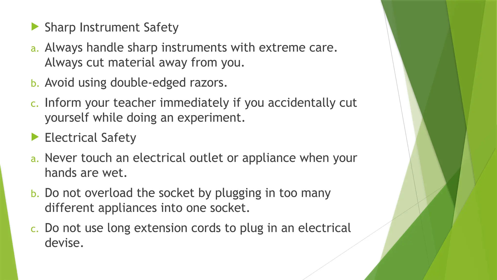 SAFETY MEASURES IN THE LABORATORY pptx safety-measures-in-the-laboratory-pptx