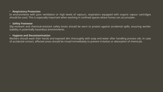 Essential Safety Tips for Handling Process Oils | PPTX