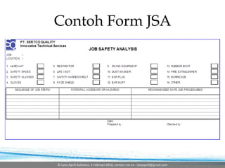 Job Safety Analysis | PPTX