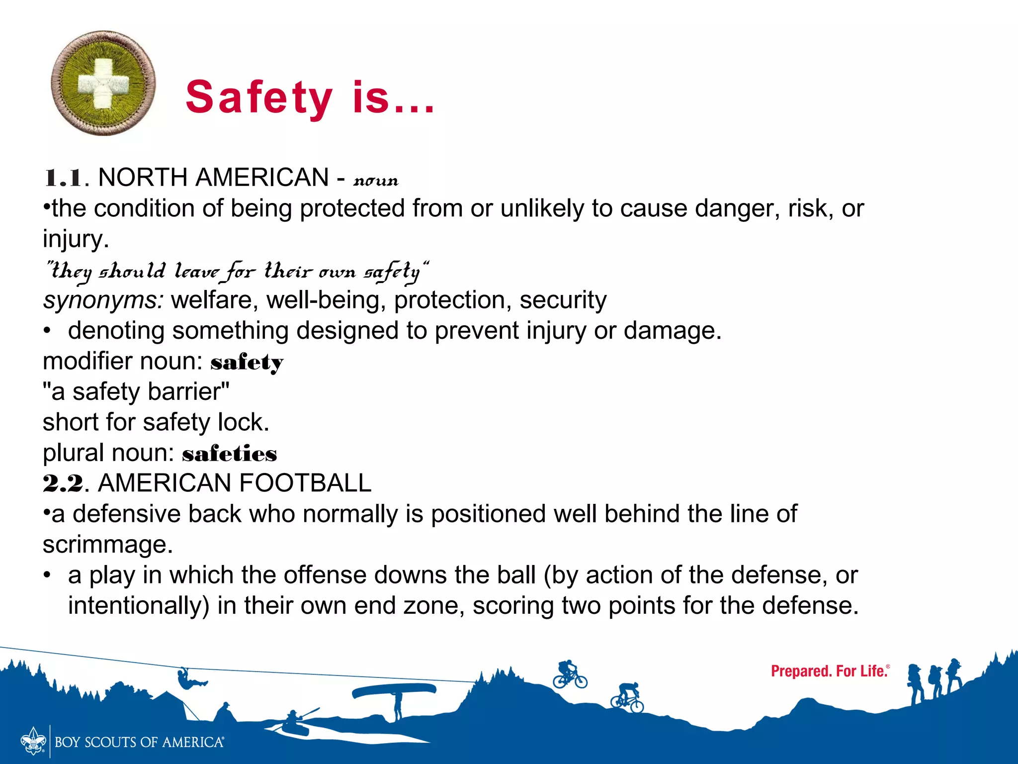 Safety merit badge troop 504 | PPT