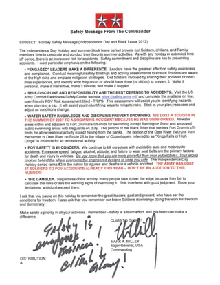 Safety Message | PDF