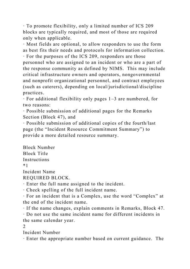 Safety MessagePlan (ICS 208)1. Incident Name2. Operati.docx | Infectious Diseases | Diseases and ...