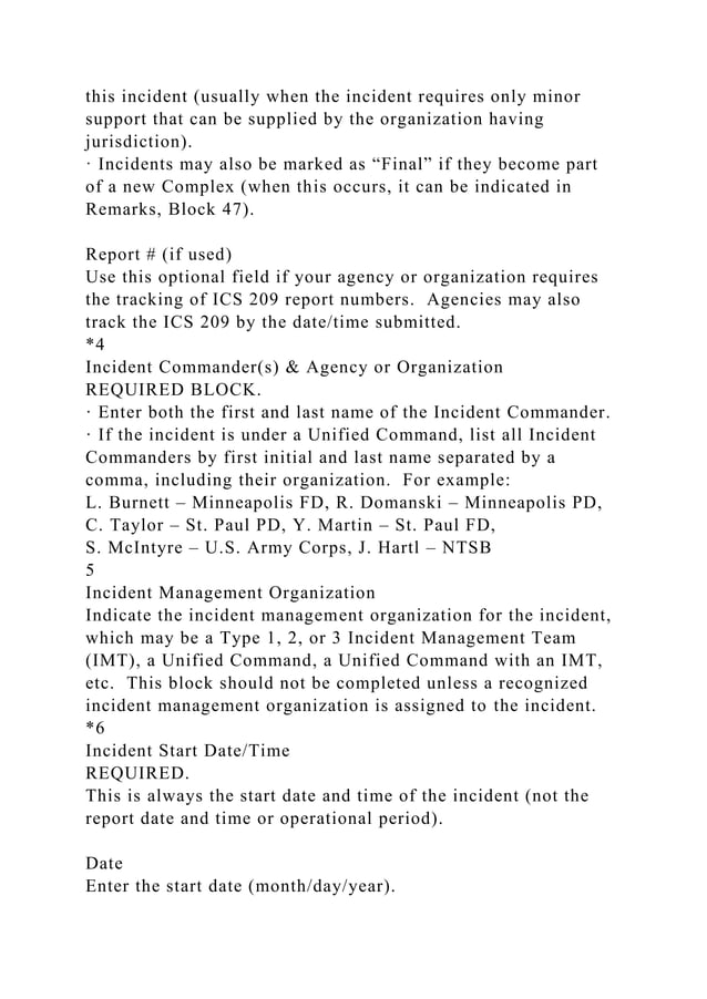 Safety MessagePlan (ICS 208)1. Incident Name2. Operati.docx ...