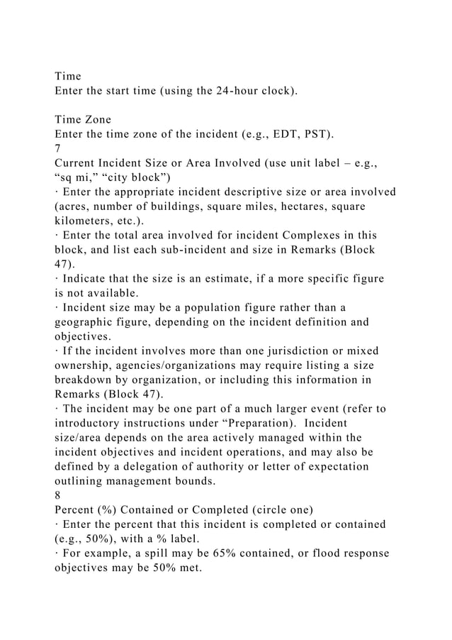 Safety MessagePlan (ICS 208)1. Incident Name2. Operati.docx ...