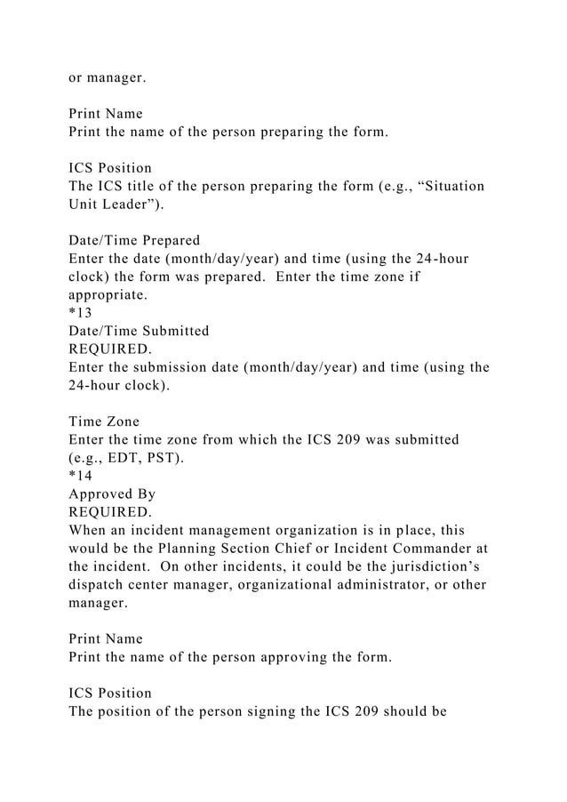 Safety MessagePlan (ICS 208)1. Incident Name2. Operati.docx ...