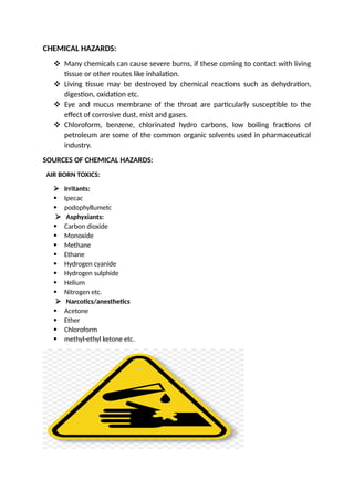 Safety methods in pharmaceutical industry | PDF
