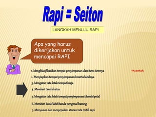 Safety meting house keeping 5 R | PPTX