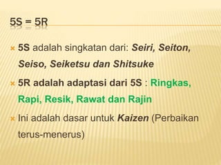 Safety meting house keeping 5 R | PPTX