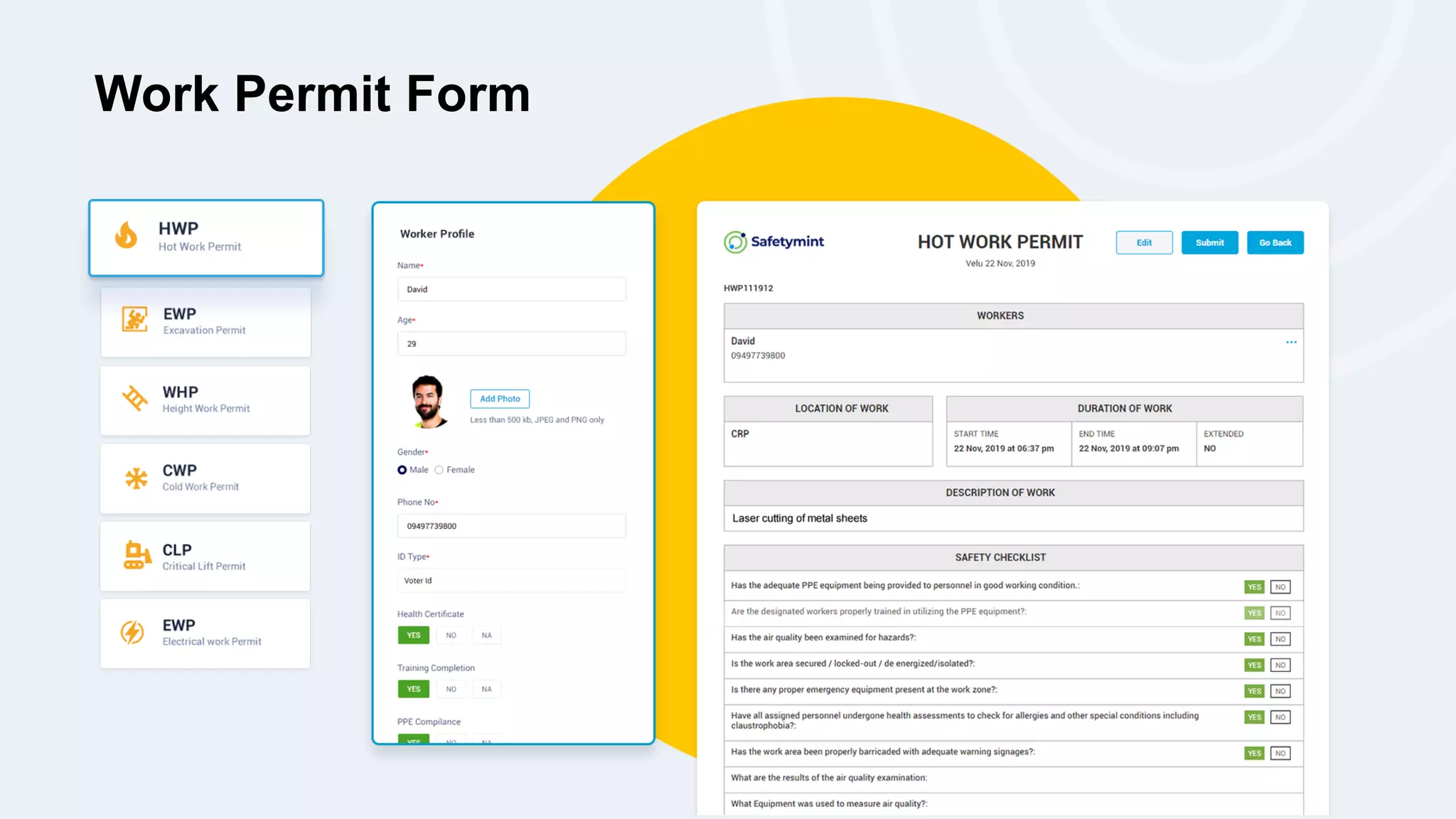 Permit to Work Software from Safetymint | PDF