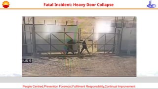 Safety Moment - Fatal Incident Heavy Door Collapse.pptx