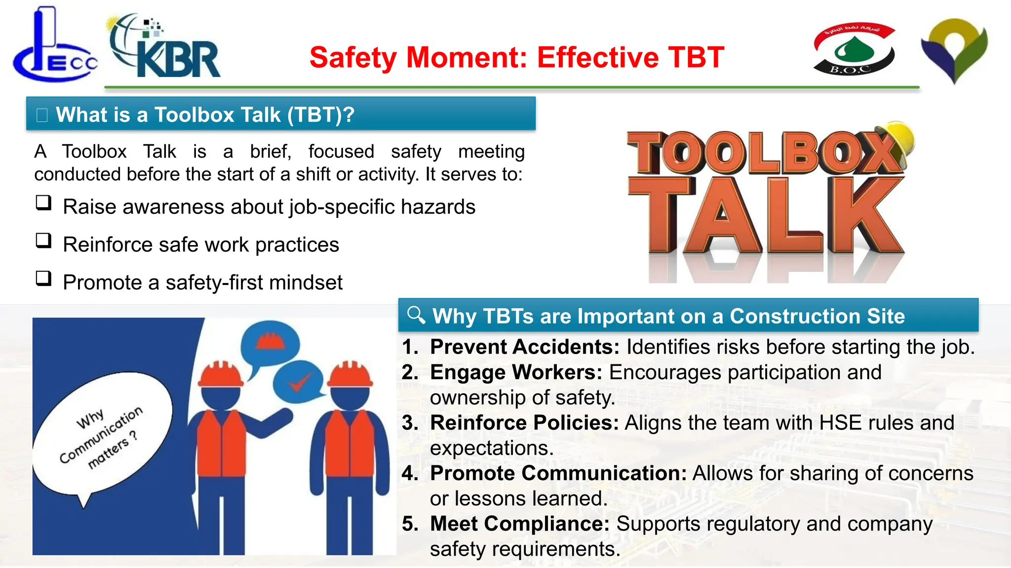 Safety Moment_Importance Of Conducting Pre-task TBT.pptx