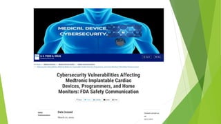 Safety monitoring and reporting of adverse events of medical devices ...