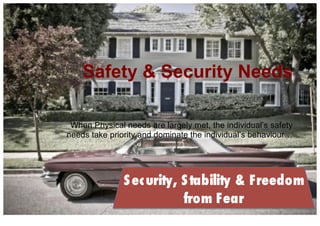 Safety needs | PDF