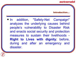 Safety net campaign0208 | PPT