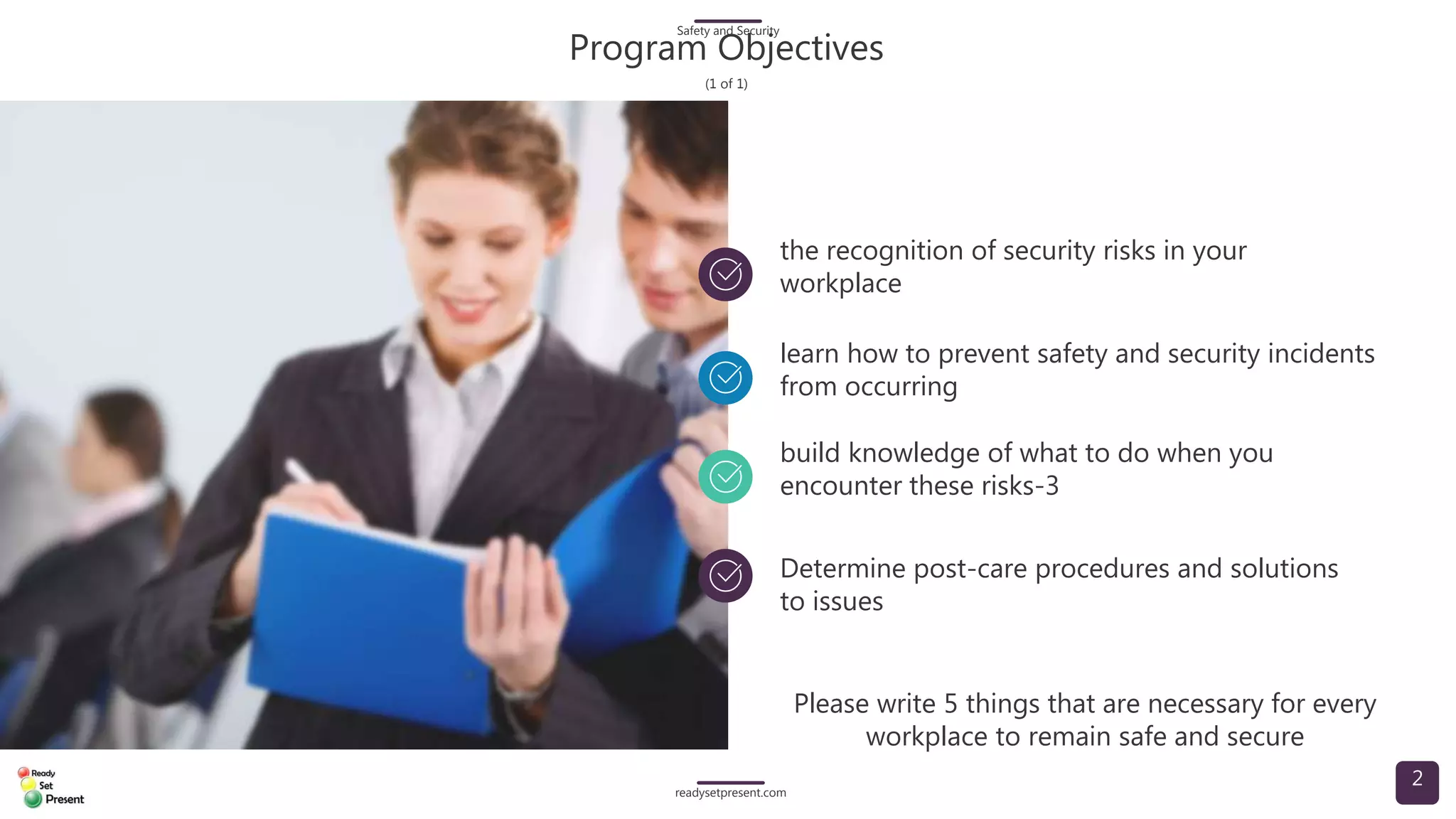Safety & Security (Comprehensive) PowerPoint Presentation 71 slides ...