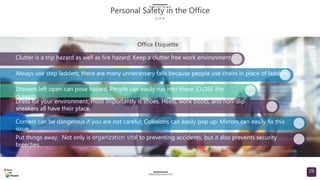 Safety & Security (Comprehensive) PowerPoint Presentation 71 slides ...