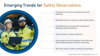 Safety observation | TECH EHS Software Solution | PDF