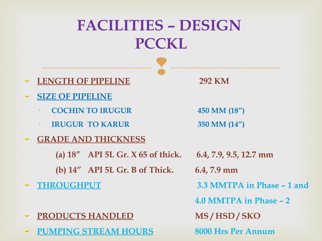 Safety of cross country pipelines | PPT